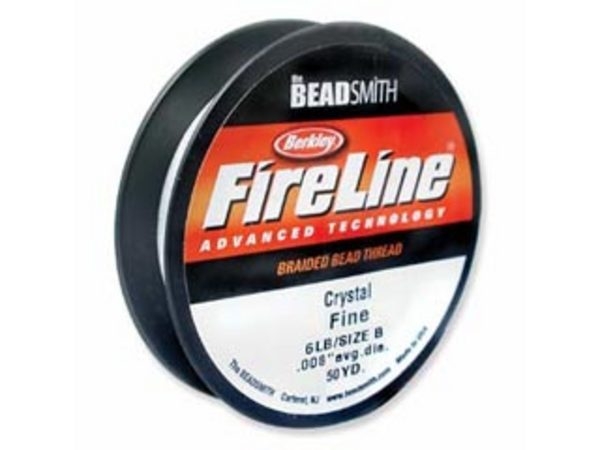 6lb / size D / .008" crystal clear Fireline | Fireline