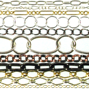 Metal Chain for Jewelry | Assorted Sterling Silver, Gold Filled, Silver ...